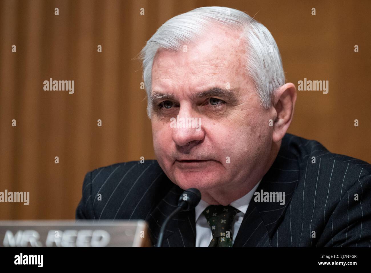 UNITED STATES - MAY 10: Sen. Jack Reed, D-R.I., questions Treasury ...