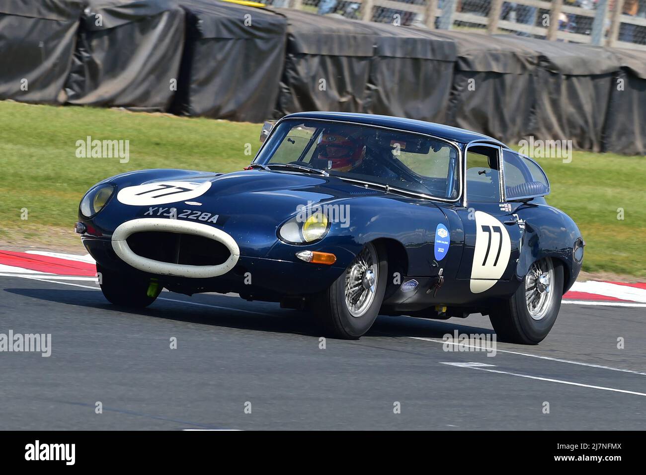 Chris Ward, Guy Ziser, Jaguar E-Type FHC, Jaguar Classic Challenge for ...