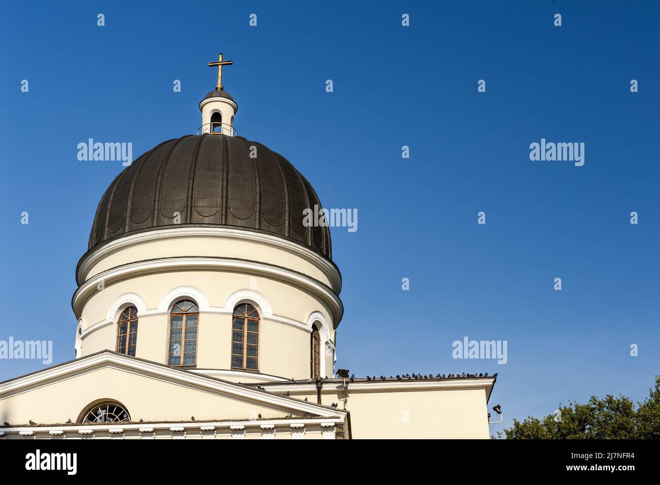 Cathedral of the Christ Nativity in Chisinau in Moldova. This church is ...