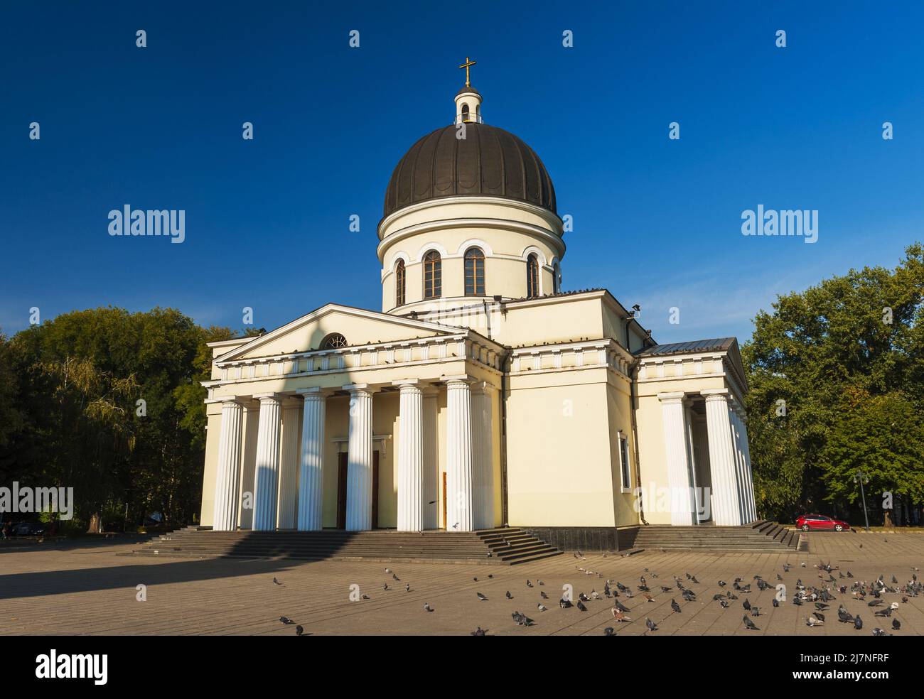 Cathedral of the Christ Nativity in Chisinau in Moldova. This church is ...