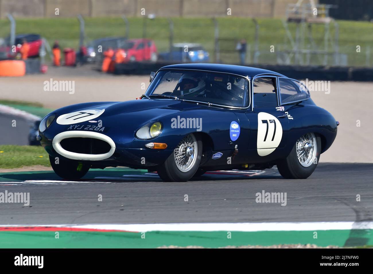 Chris Ward, Guy Ziser, Jaguar E-Type FHC, Jaguar Classic Challenge for ...