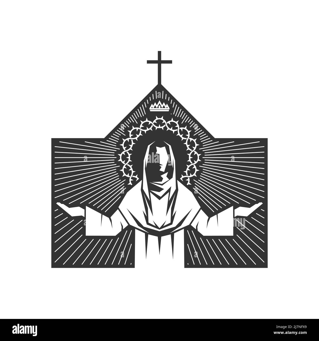 Crucifixion head Cut Out Stock Images & Pictures - Alamy
