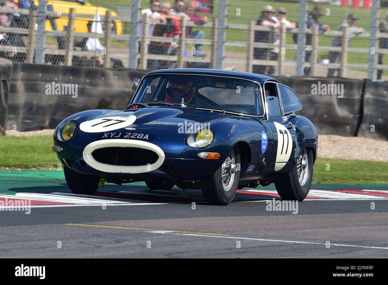 Chris Ward, Guy Ziser, Jaguar E-Type FHC, Jaguar Classic Challenge for ...
