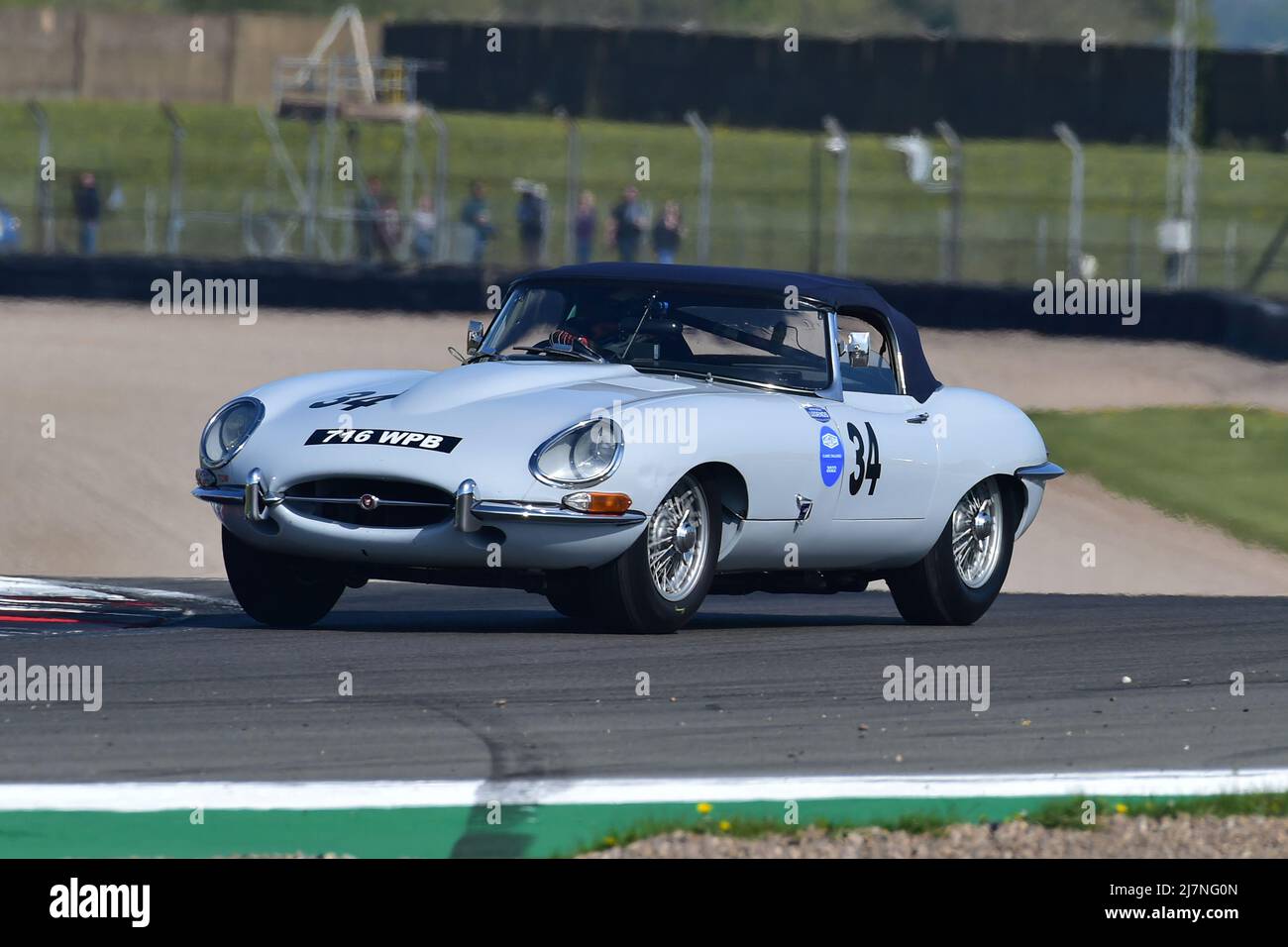Katarina Kyvalova, Rob Hall, Jaguar E-Type, Jaguar Classic Challenge ...