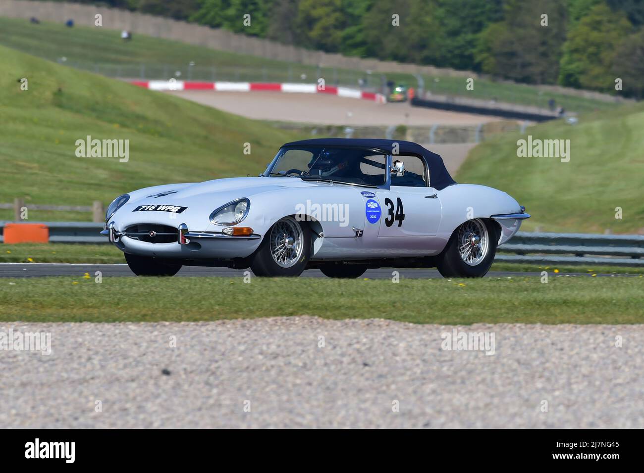 Katarina Kyvalova, Rob Hall, Jaguar E-Type, Jaguar Classic Challenge ...