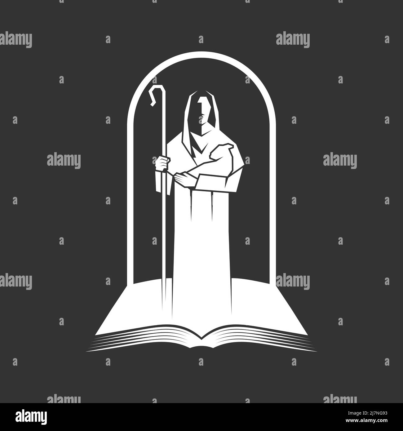 Jesus as the good shepherd rome hi-res stock photography and images - Alamy