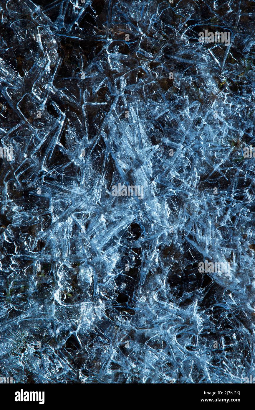 background or texture abstract surface of frozen water Stock Photo - Alamy