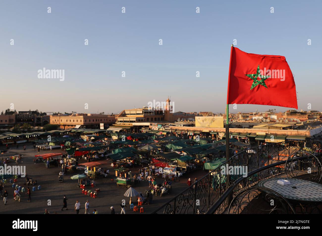 Moroccan flag square hi-res stock photography and images - Alamy