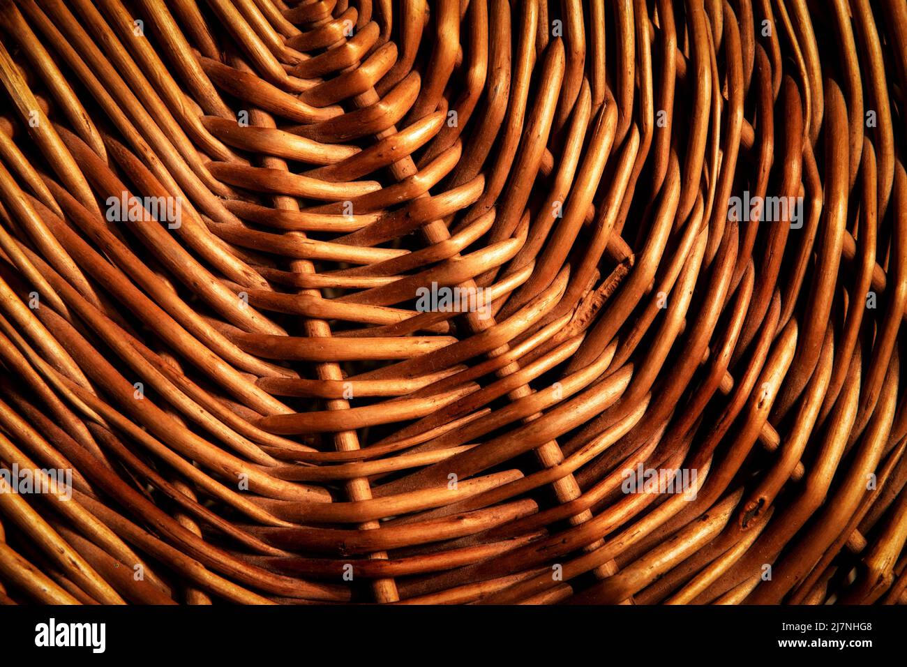 background or texture Detail of a brown wicker basket Stock Photo - Alamy