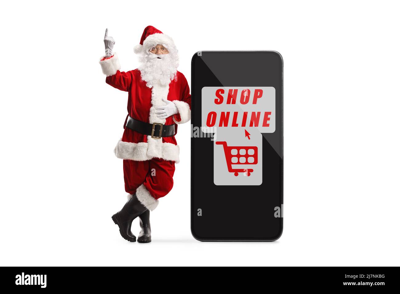 Hand smartphone buy sign on Cut Out Stock Images & Pictures - Alamy