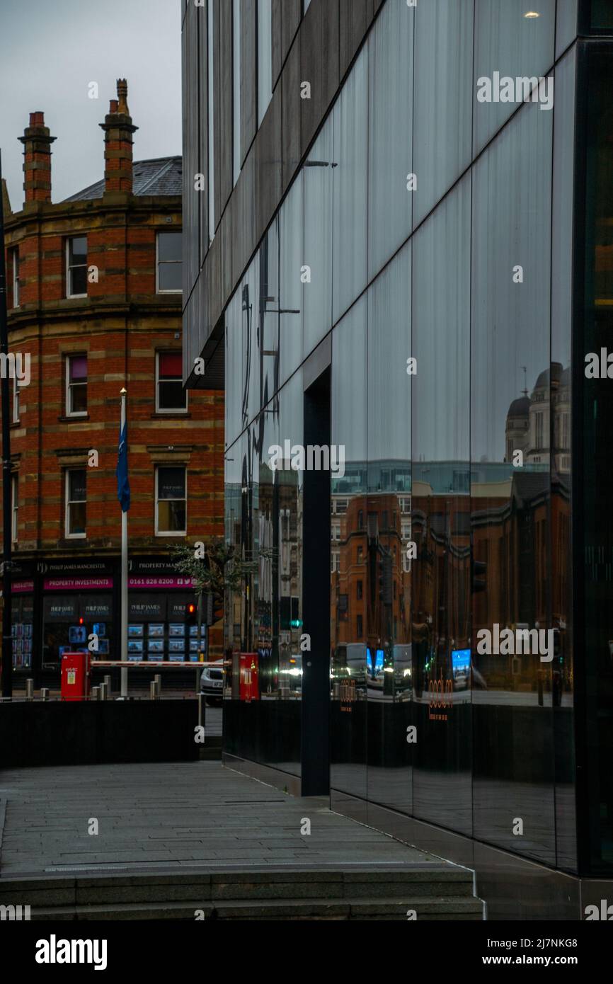 Contemporary glass-fronted building, located on the main road in ...