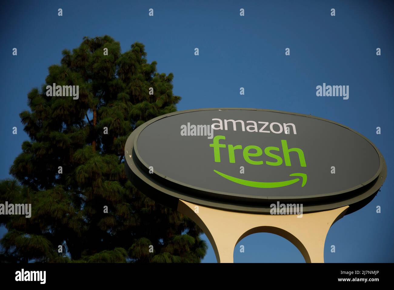 Los Angeles, California, USA. 16th Sep, 2020. Signage for an Amazon ...