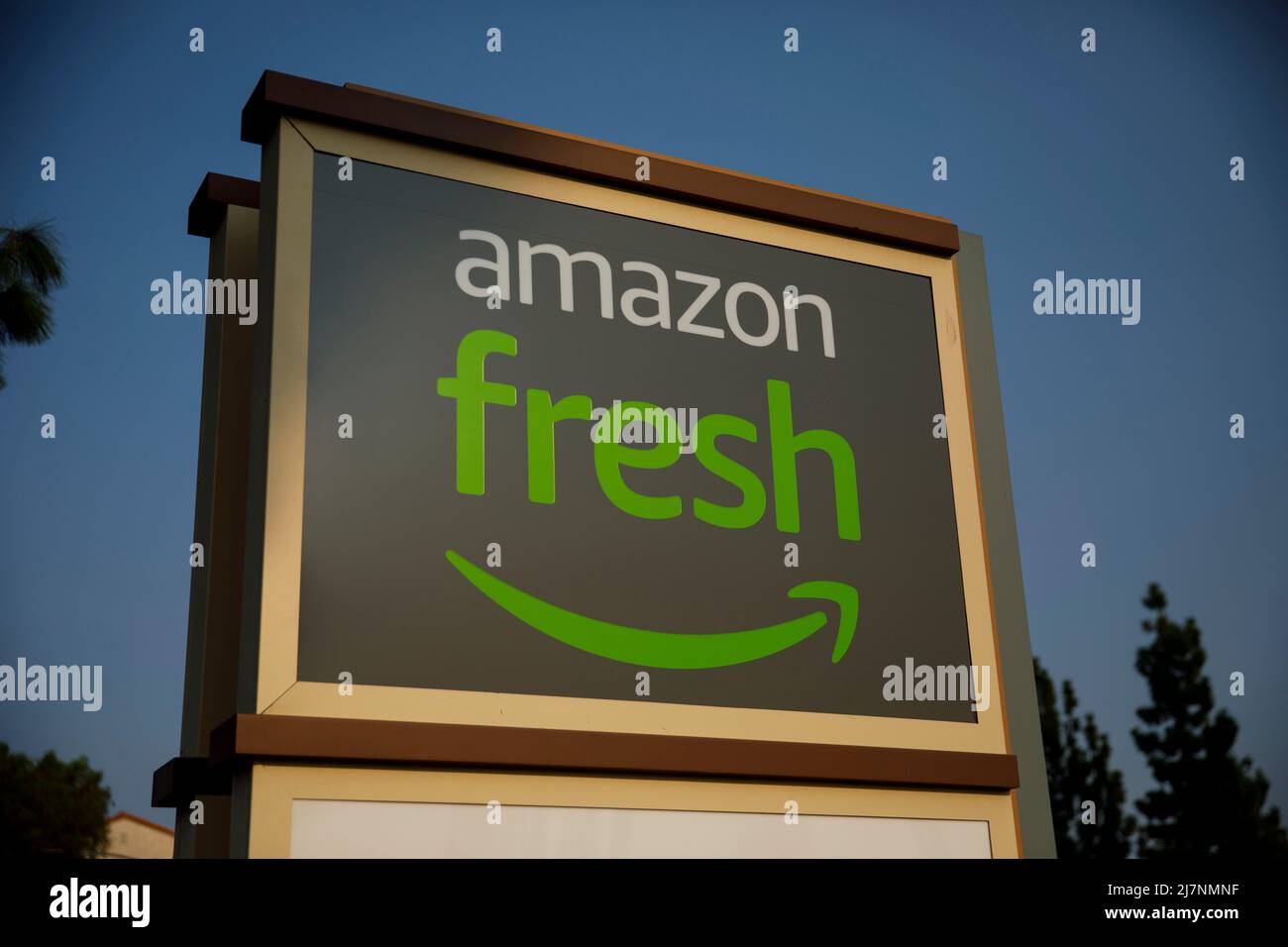 Los Angeles, California, USA. 16th Sep, 2020. Signage for an Amazon ...