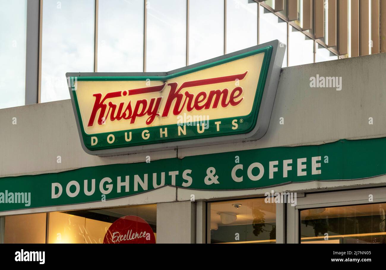 Krispy Kreme doughnuts in Liverpool One Stock Photo - Alamy