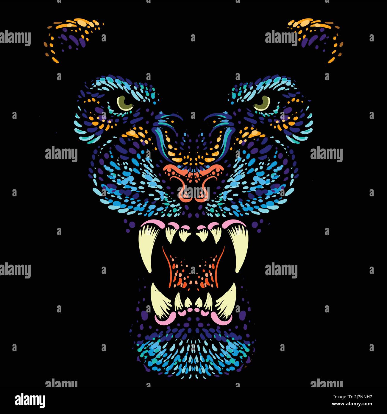 Chita vector vectors hi-res stock photography and images - Alamy