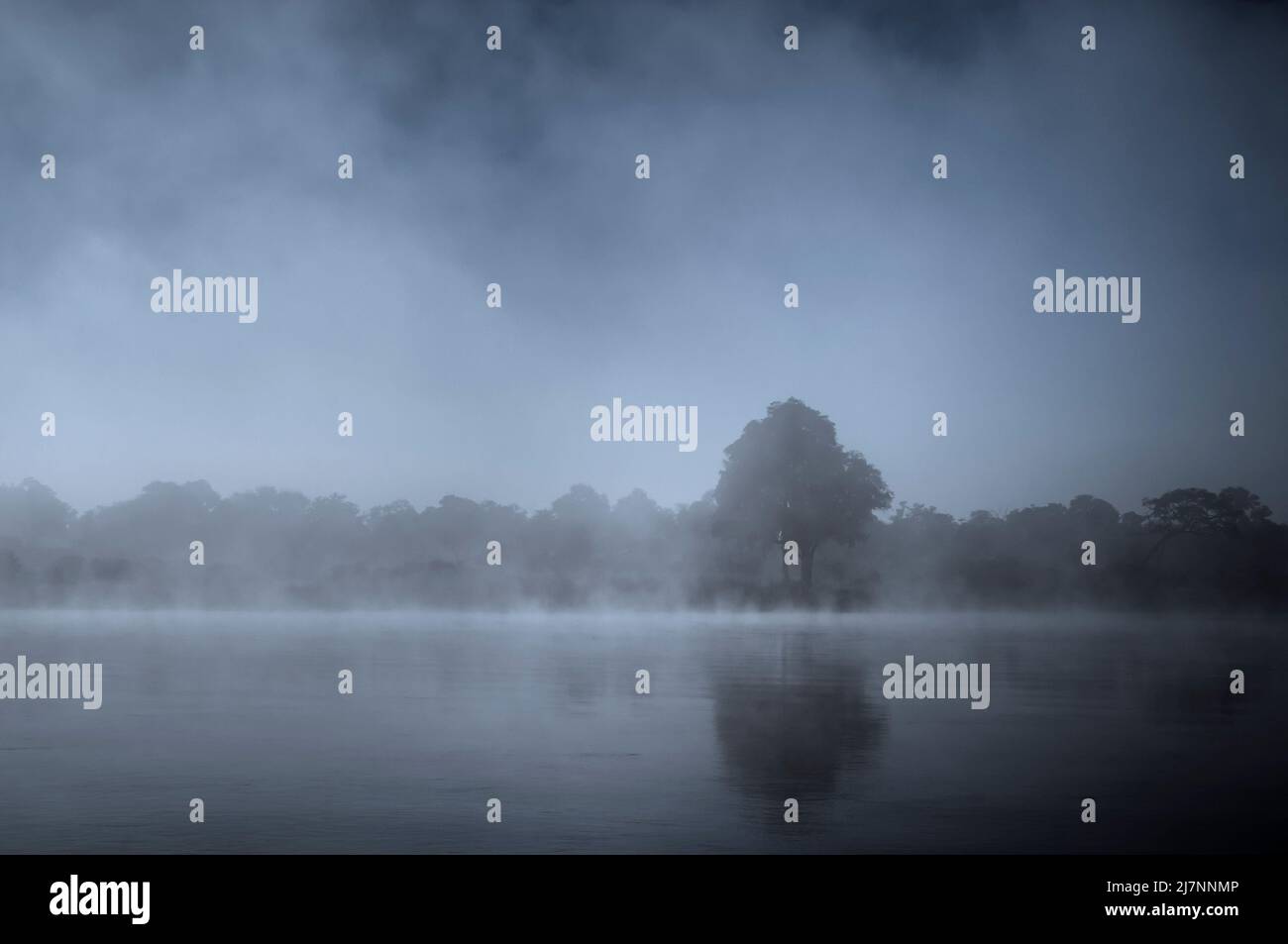 Dark blue river hi-res stock photography and images - Alamy