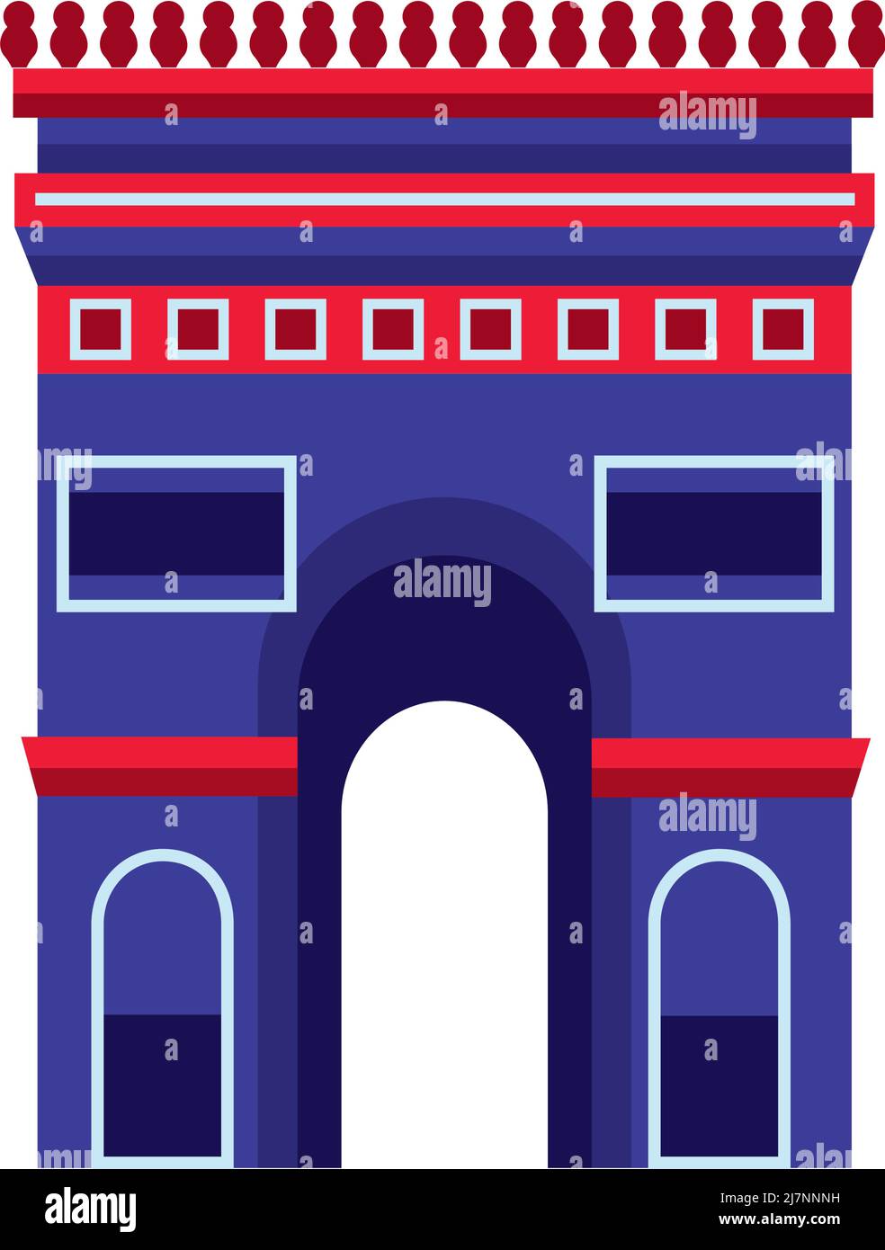 arch of the triumph landmark Stock Vector Image & Art - Alamy