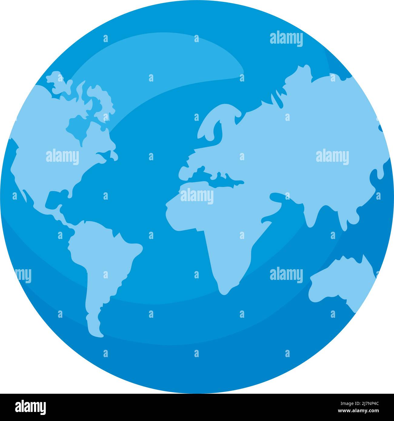 blue world planet earth icon Stock Vector Image & Art - Alamy