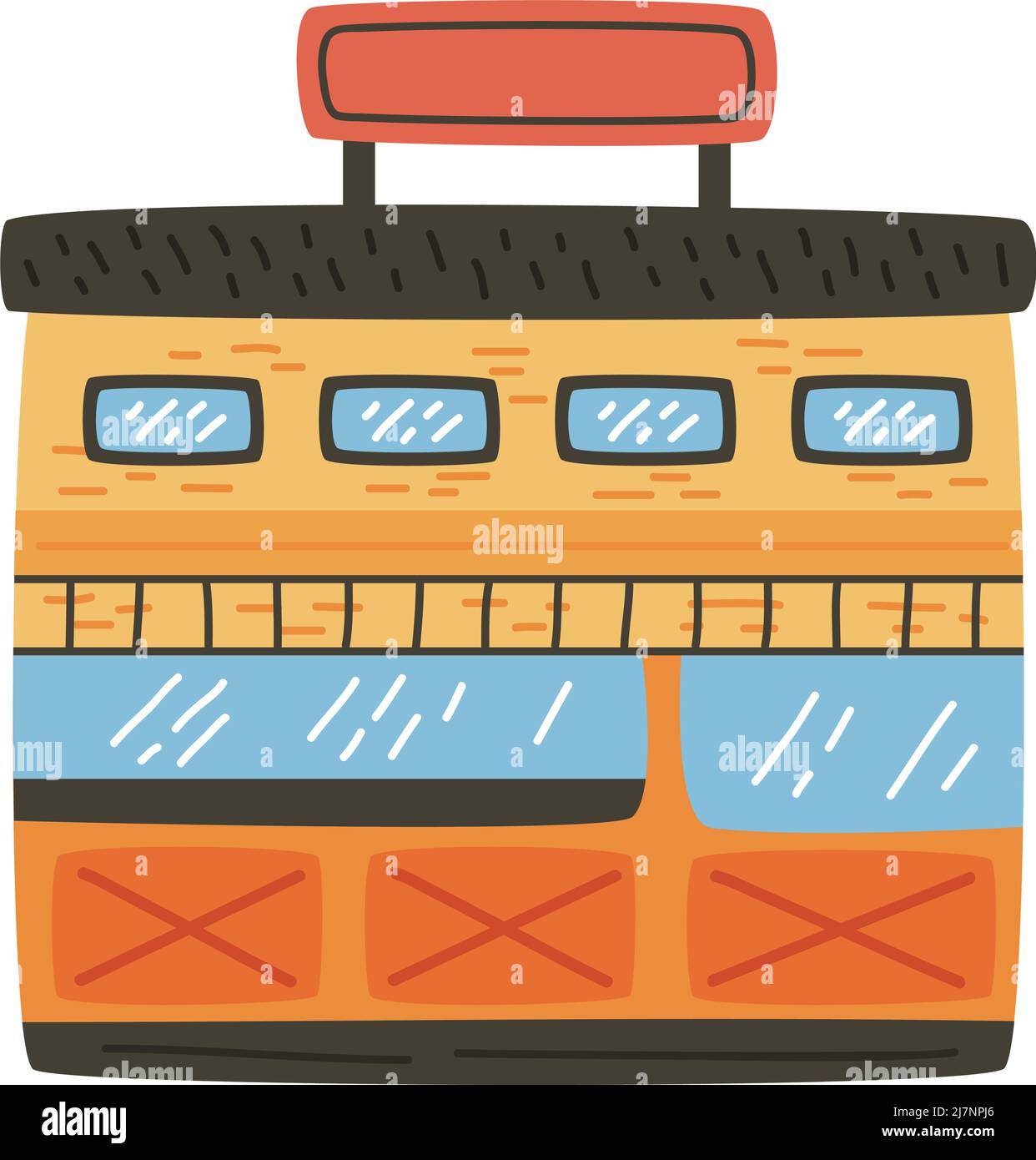 yellow store building facade icon Stock Vector Image & Art - Alamy