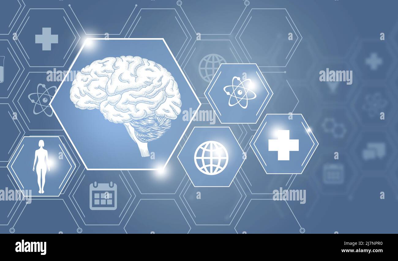 Human internal organ Brain emergency help and protection from neurology ...