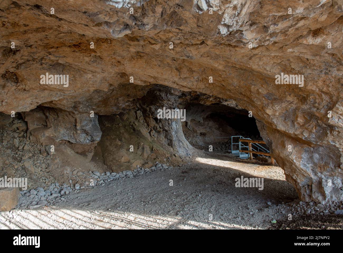 Entrance to the dossena mines Stock Photo - Alamy