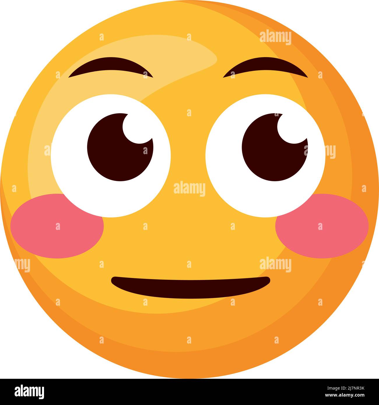 emoji face thinking feeling icon Stock Vector Image & Art - Alamy