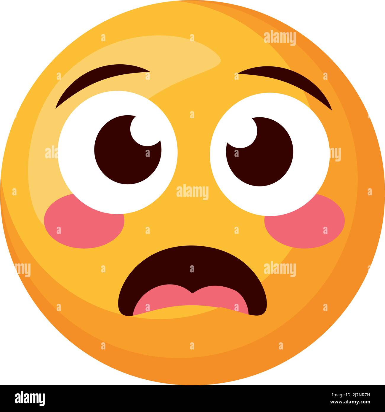 sad emoji face feeling icon Stock Vector Image & Art - Alamy