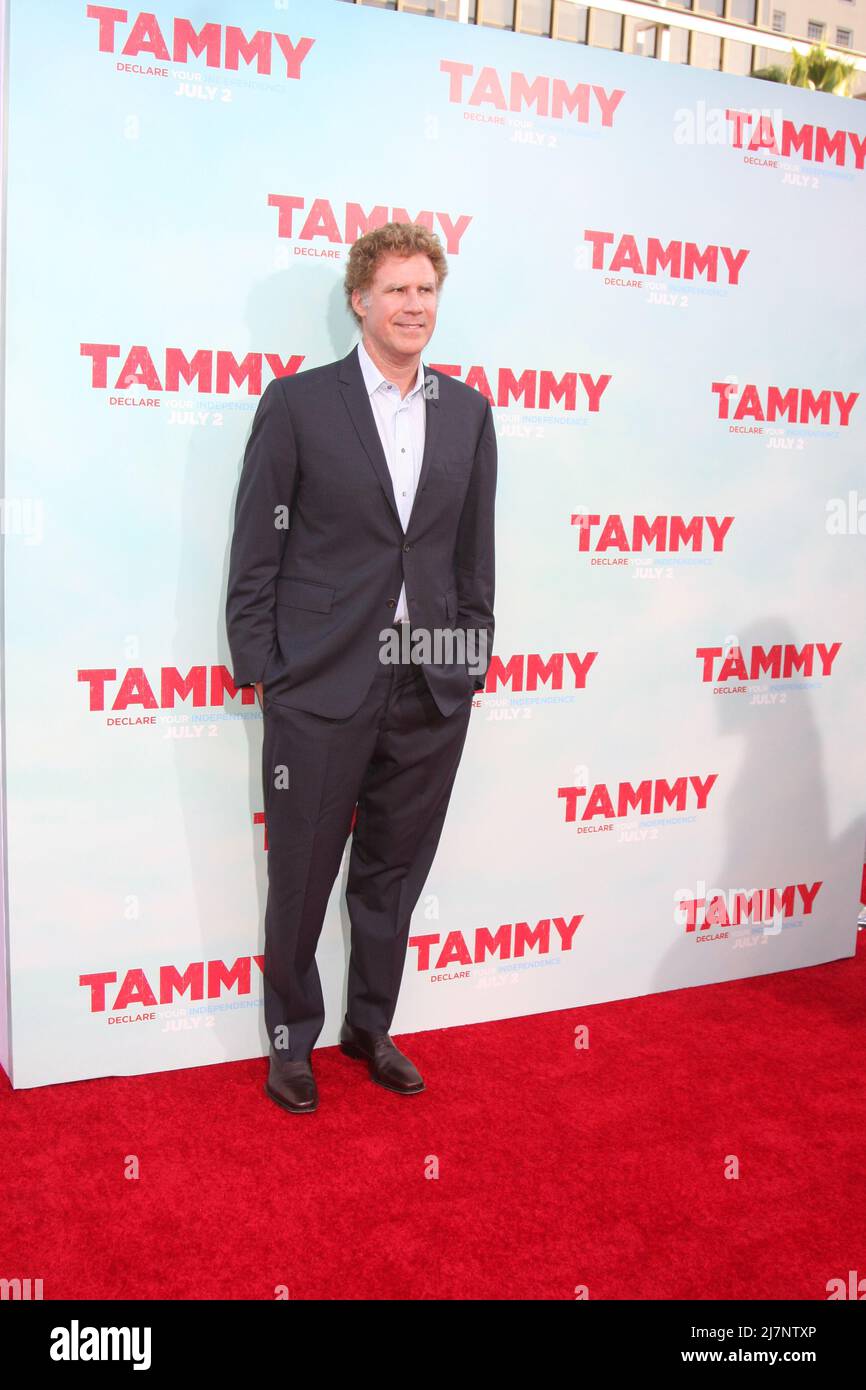 LOS ANGELES - JUN 30: Will Farrell at the "Tammy" Los Angeles Premiere ...