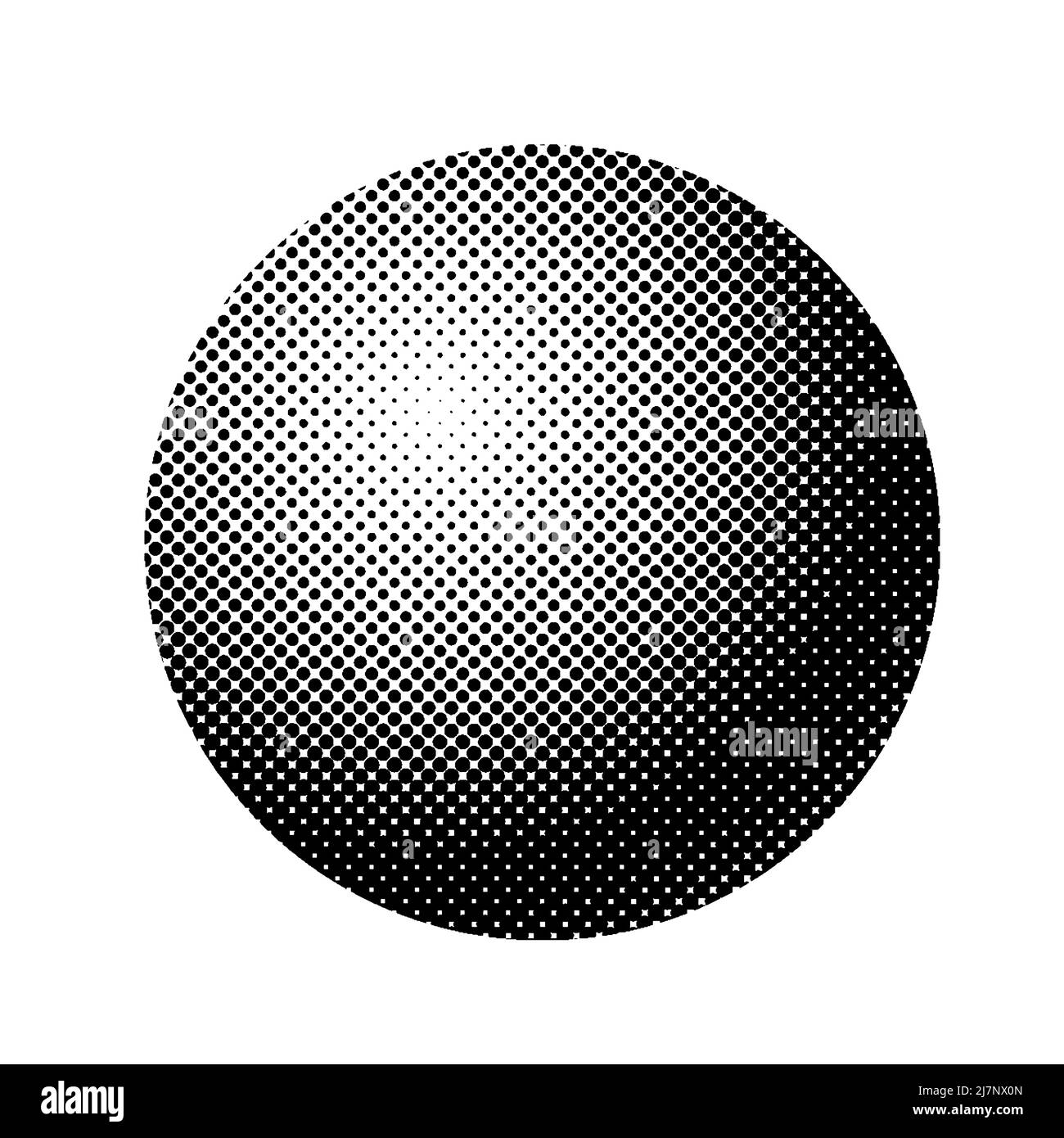 Ball made in gradient technique for abstract composition.Vector ...