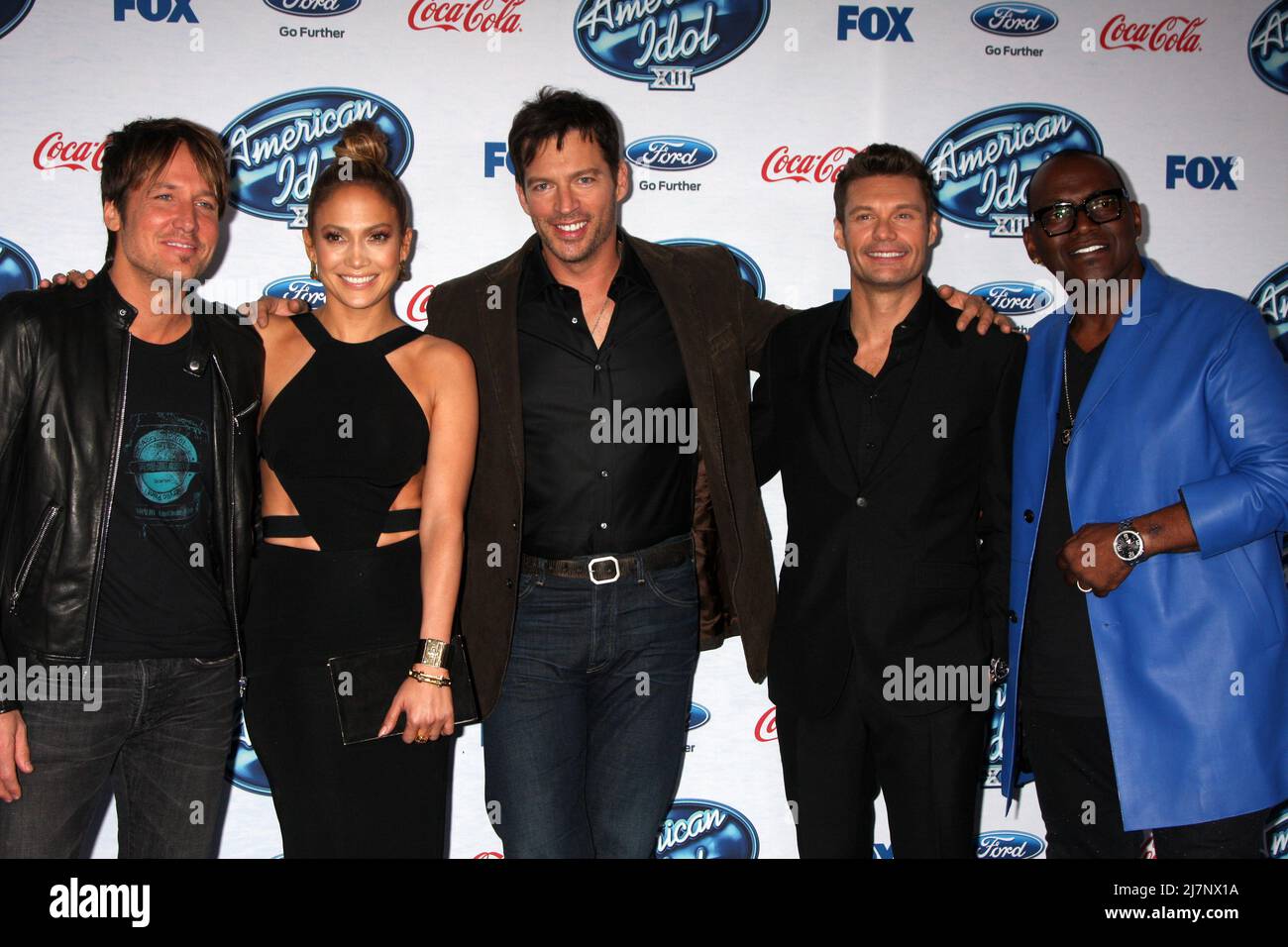 LOS ANGELES - FEB 20: Keith Urban, Jennifer Lopez, Harry Connick Jr ...