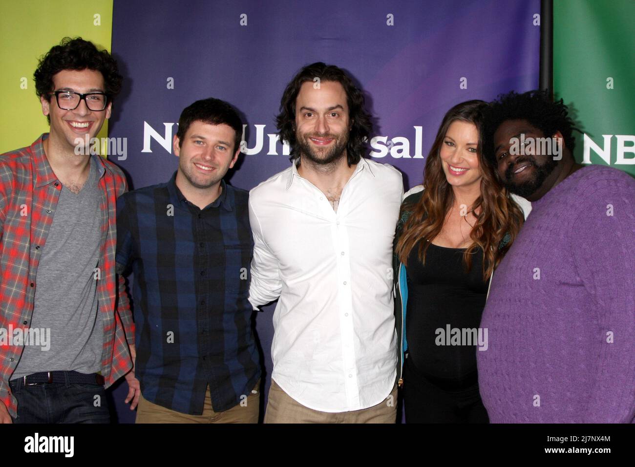 Ron funches and rick glassman hi-res stock photography and images - Alamy