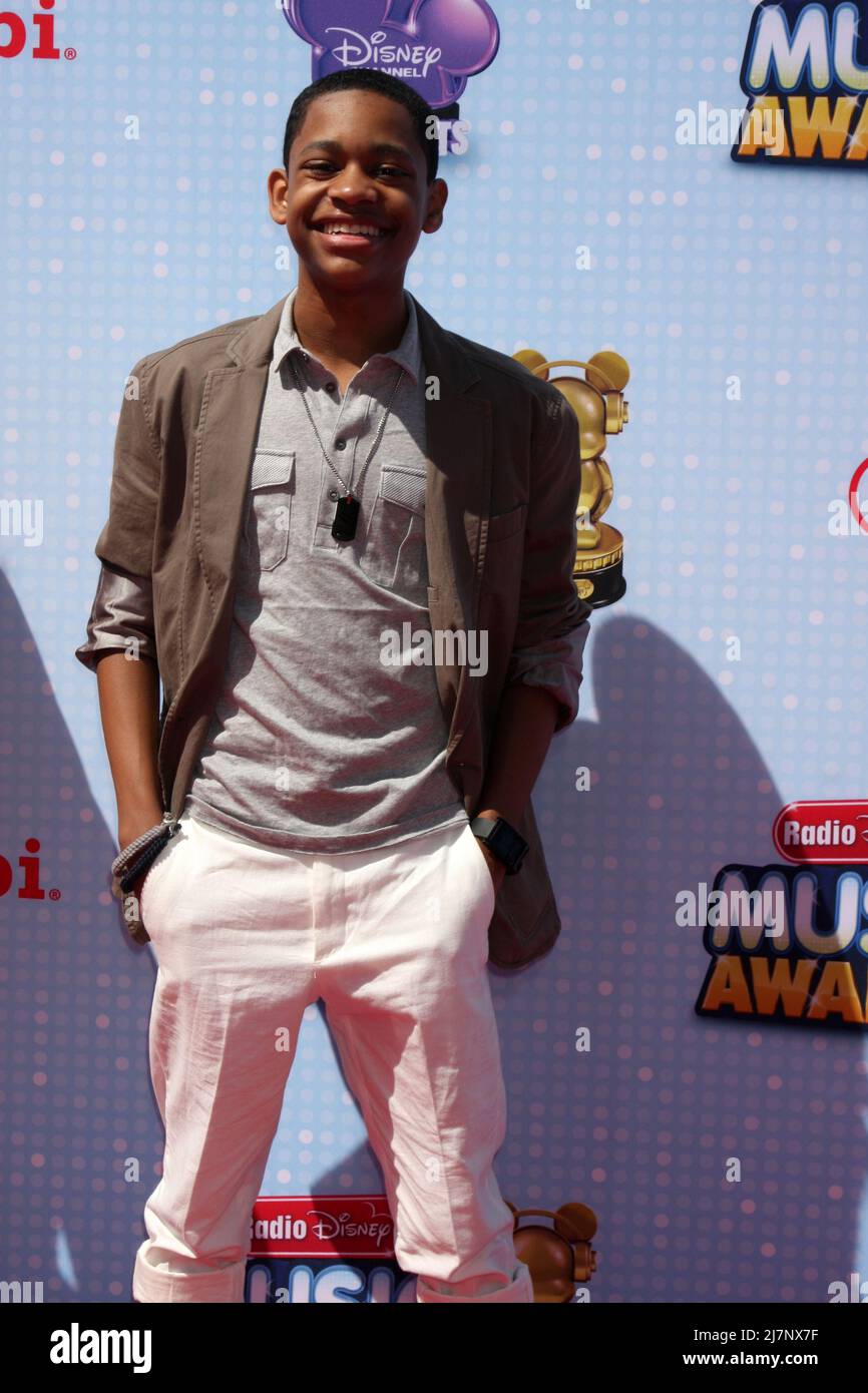 LOS ANGELES - APR 26: Tyler Jackson Williams at the 2014 Radio Disney ...