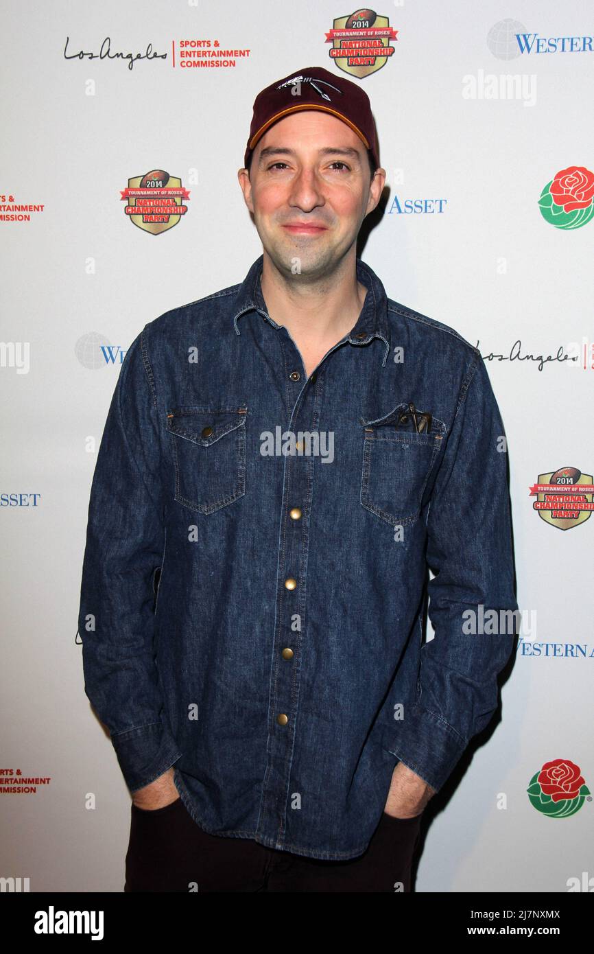 LOS ANGELES - JAN 5: Tony Hale at the BCS National Championship Party ...