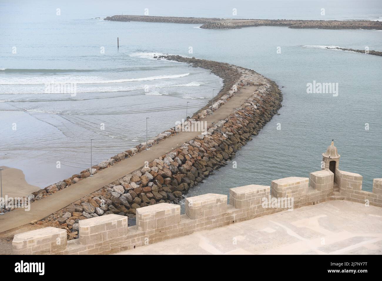 Atlantic Ocean Coast of Rabat City, Morocco Stock Photo - Alamy