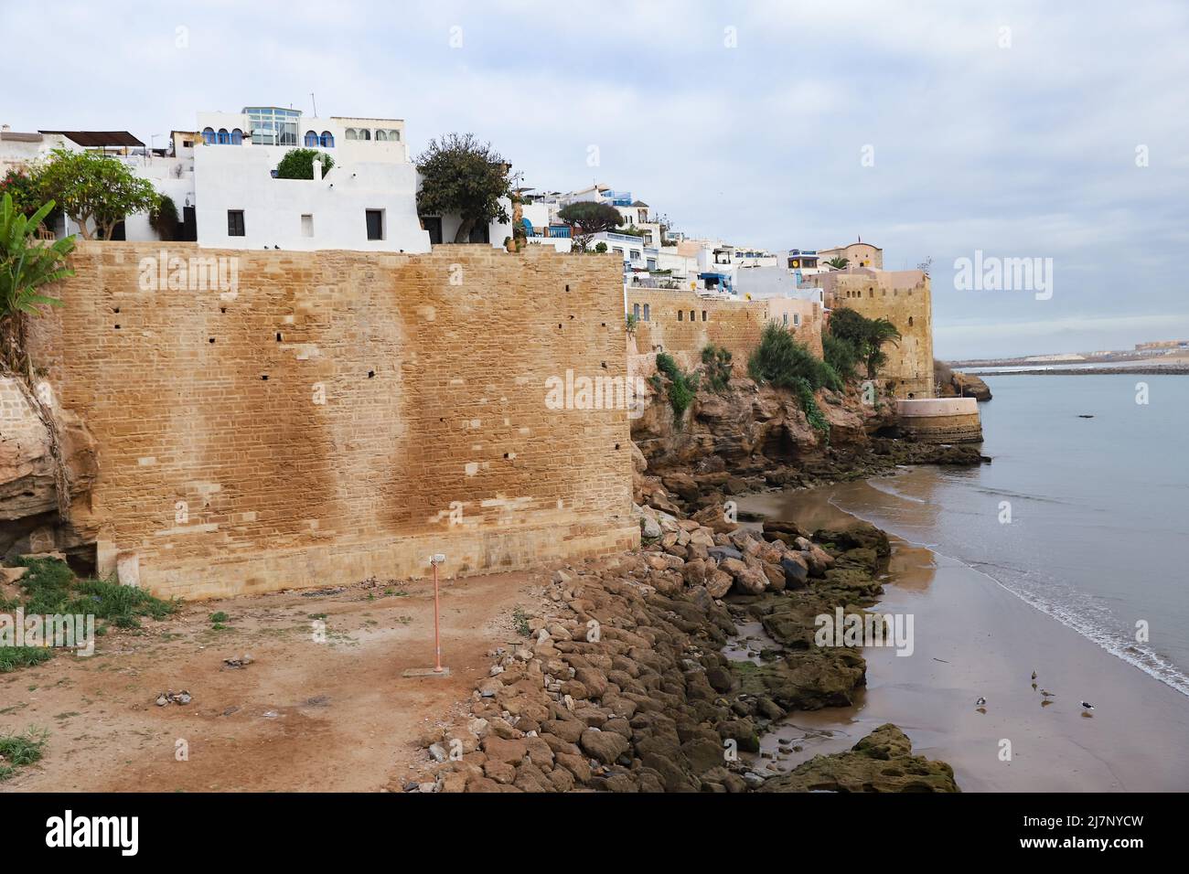 Kasbah of the Udayas in Rabat City, Morocco Stock Photo - Alamy