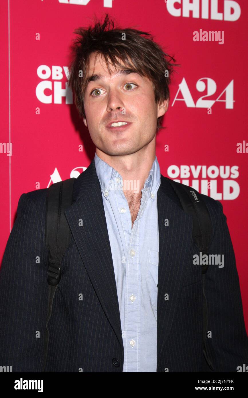 LOS ANGELES - JUN 5: Thomas Matthews at the "Obvious Child" LA ...