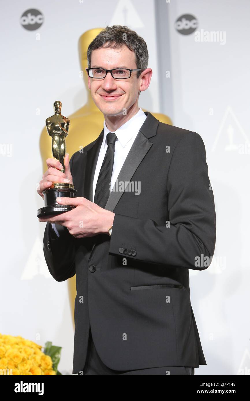 LOS ANGELES - MAR 2: Steven Price at the 86th Academy Awards at Dolby ...