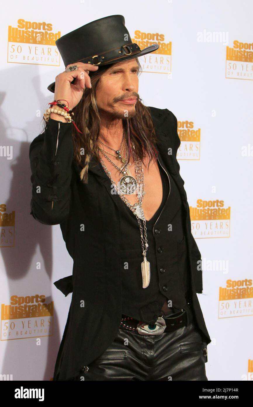 LOS ANGELES - JAN 14: Steven Tyler at the 50th Sports Illustrated ...