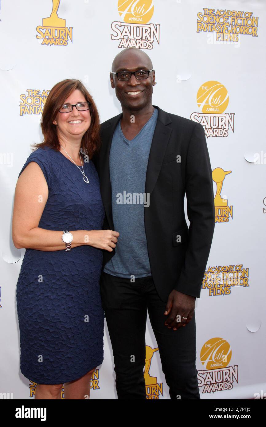 LOS ANGELES - JUN 26: Stephanie Reddick, Lance Reddick at the 40th ...