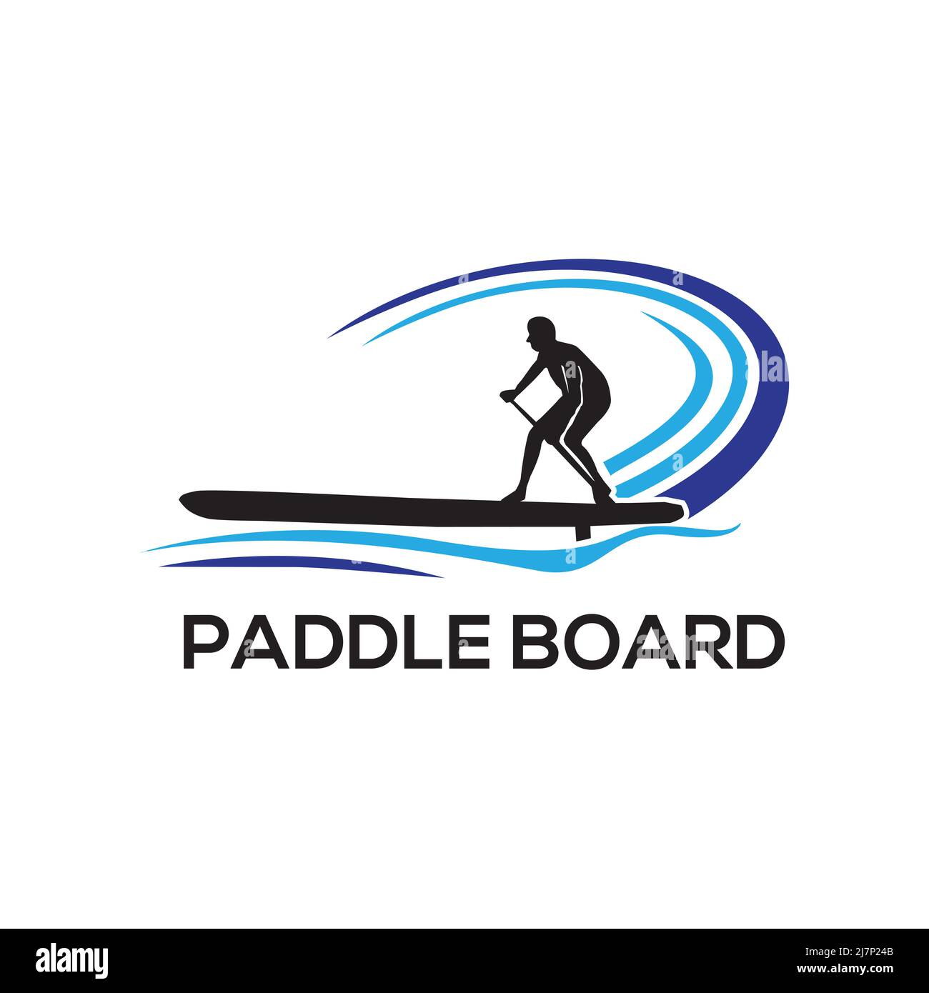 Retro badge blue silhouette hi-res stock photography and images - Alamy