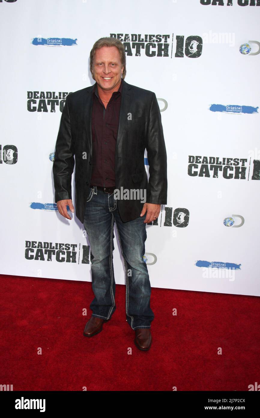 LOS ANGELES - APR 22: Sig Hansen at the "Deadliest Catch" Season 10 ...