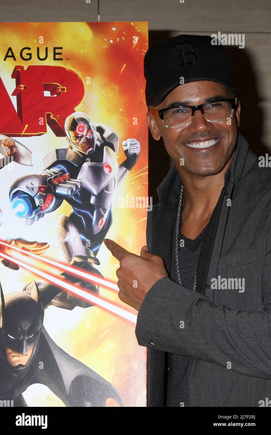 LOS ANGELES - JAN 30: Shemar Moore at the "Justice League: War" at ...
