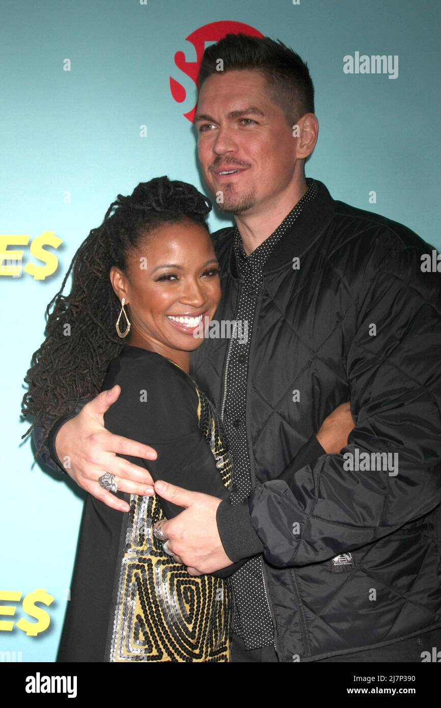 LOS ANGELES - JAN 5: Shanola Hampton, Steve Howey at the Showtime ...