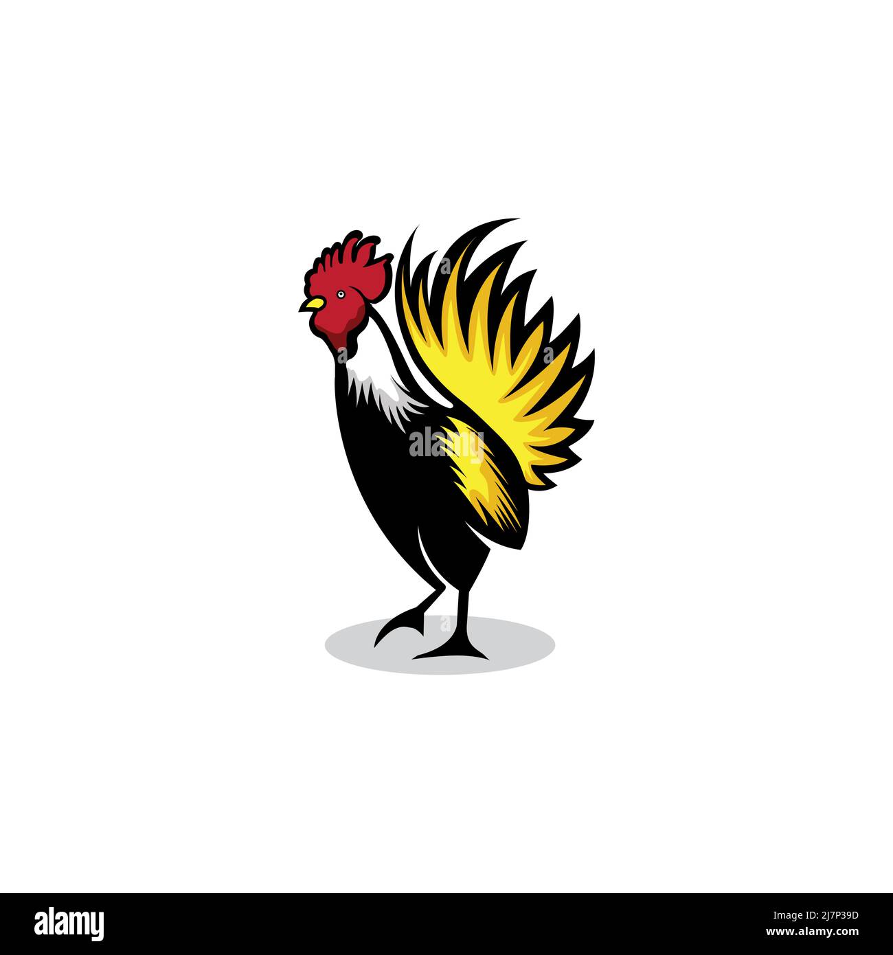 Logo poultry farm vector chicken hi-res stock photography and images ...