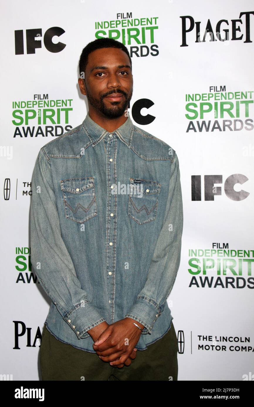 LOS ANGELES - JAN 11: Shaka King at the 2014 Film Independent Spirit ...