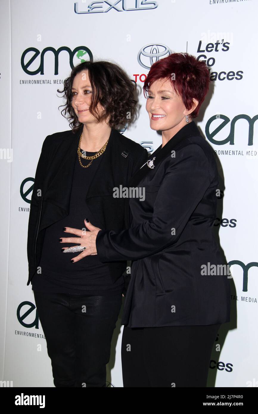LOS ANGELES - OCT 18: Sara Gilbert, Sharon Osbourne at the 2014 ...