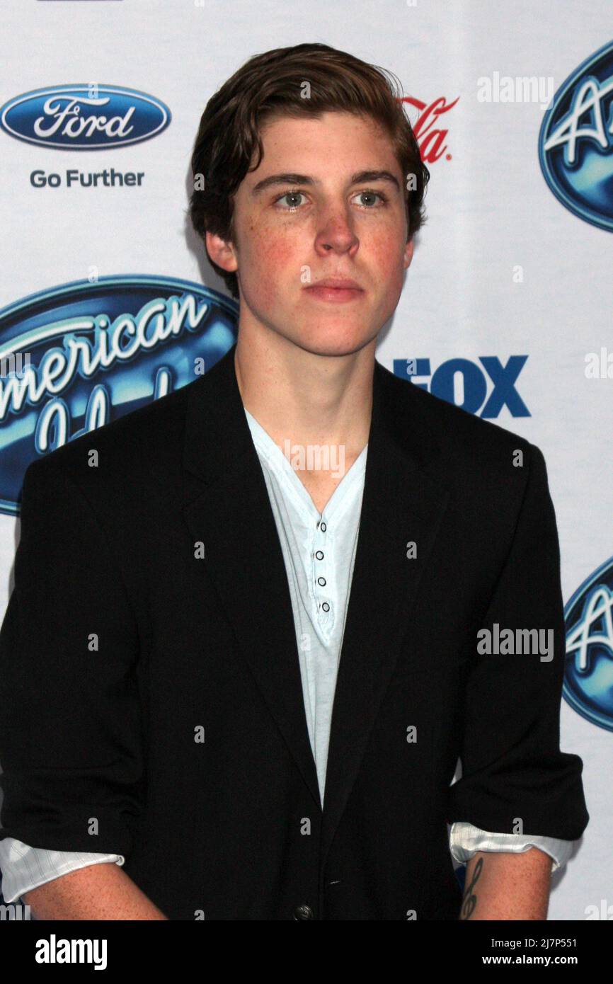 LOS ANGELES - FEB 20: Sam Woolf at the American Idol 13 Finalists Party ...