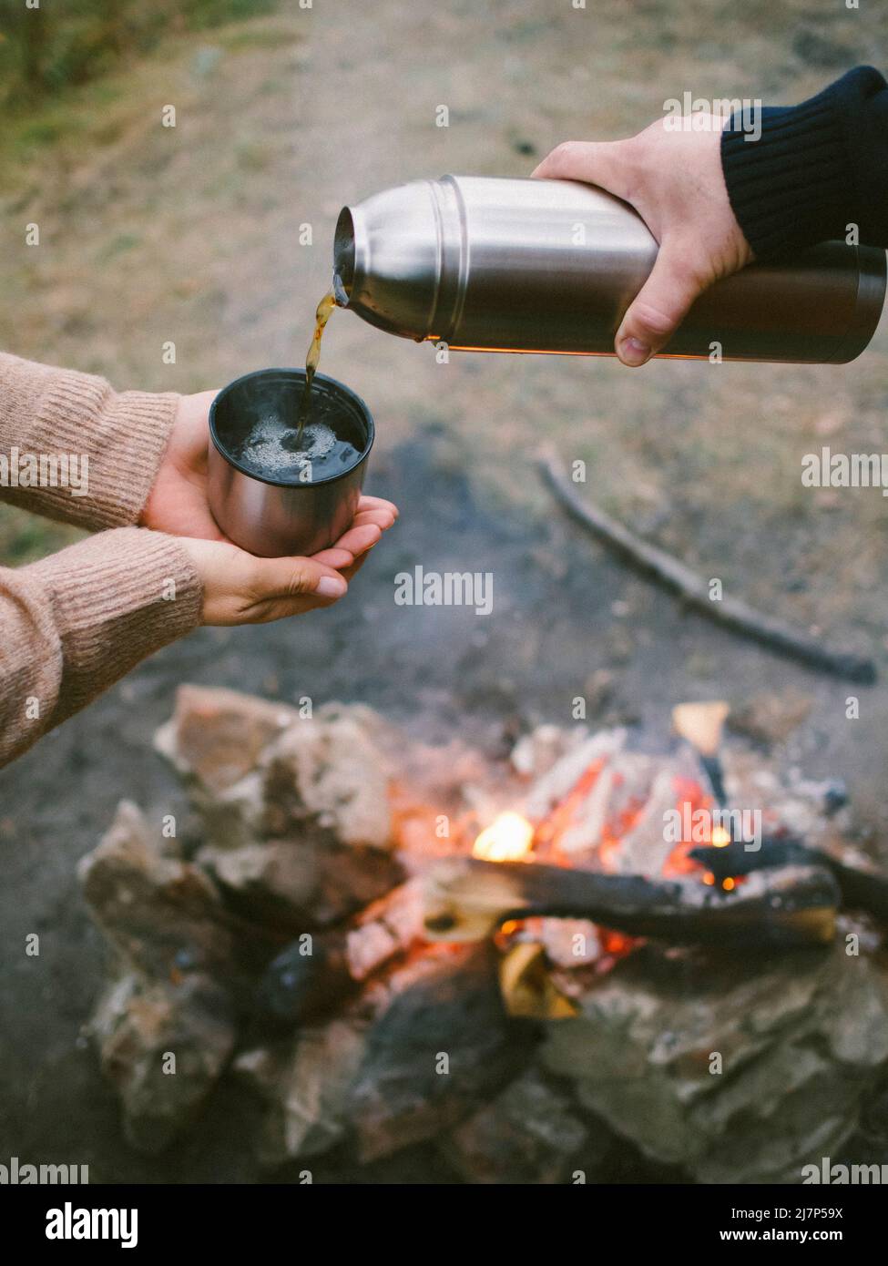 Female fire tea hi-res stock photography and images - Alamy