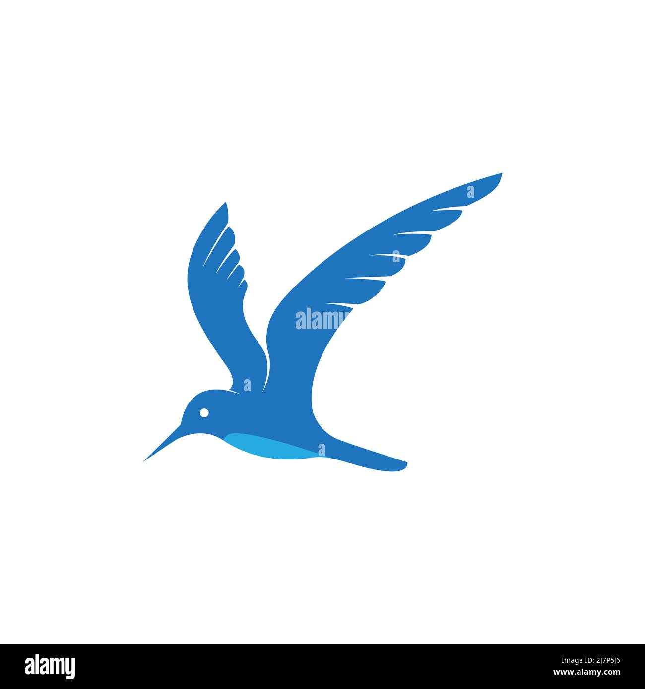 Bird Logo vector Stock Photo - Alamy