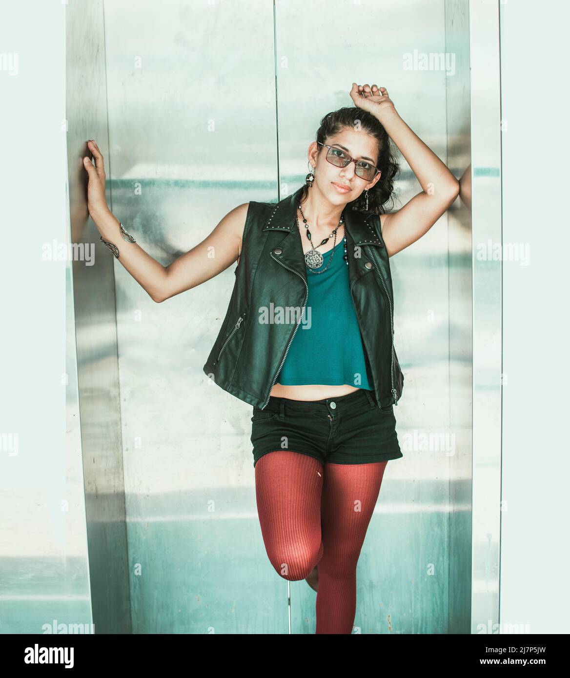 Attractive elevator hi-res stock photography and images - Alamy